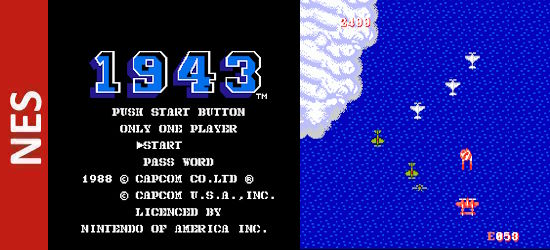 1943: The Battle of Midway для NES скачать или играть Онлайн - GameROMs ️