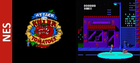 Attack of the Killer Tomatoes для NES скачать или играть Онлайн ...