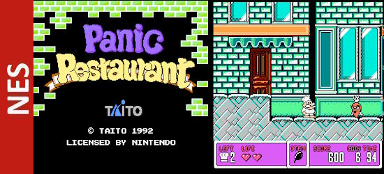 Panic Restaurant (RUS) для NES скачать или играть Онлайн - GameROMs ️