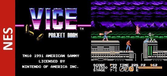 Vice - Project Doom (RUS) для NES скачать или играть Онлайн - GameROMs ️